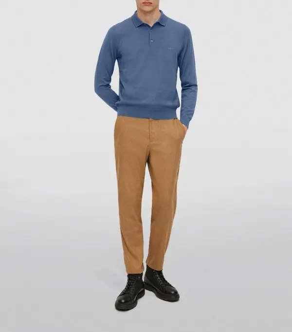 BOSS Wool Polo Shirt