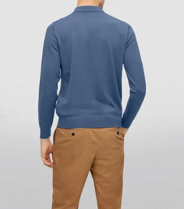 BOSS Wool Polo Shirt