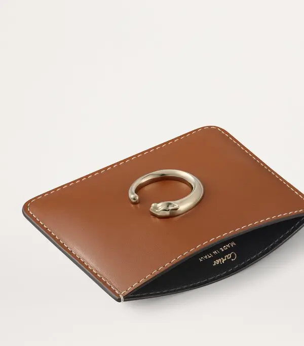 Cartier Leather Panthère De Card Holder