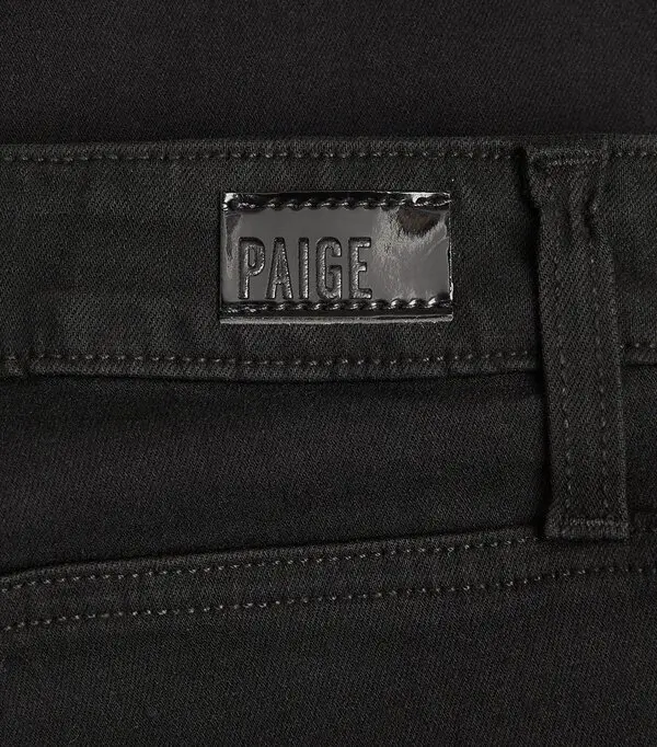 Paige Cindy High-rise Straight Jeans - Black
