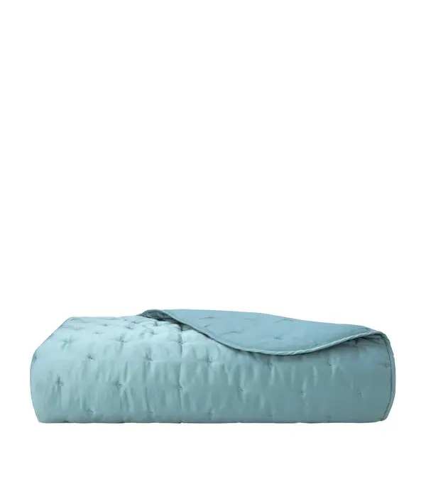 YVES DELORME Triomphe Bedpsread - Green
