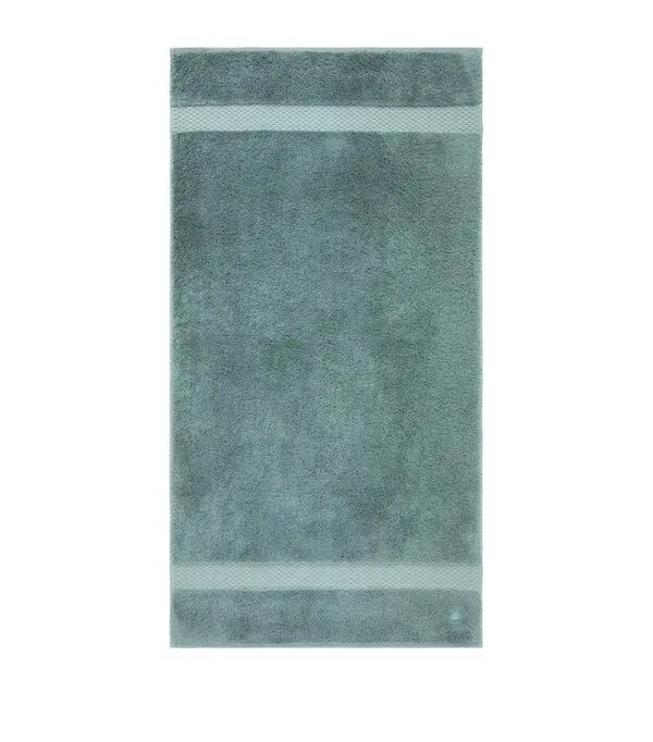 YVES DELORME Toile Hand Towel - Green