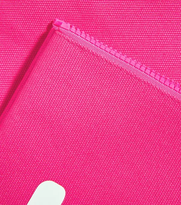 Harrods Large Cotton Logo Pouch - Pink