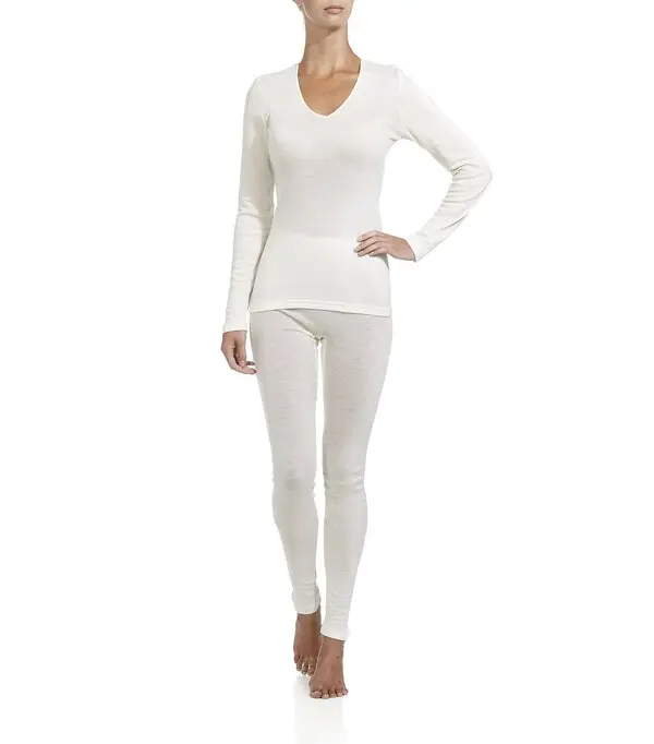 Hanro Wool And Silk Long Sleeve Top