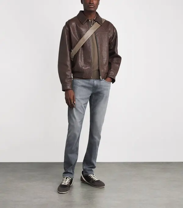 Paige Slim-fit Lennox Jeans - Grey