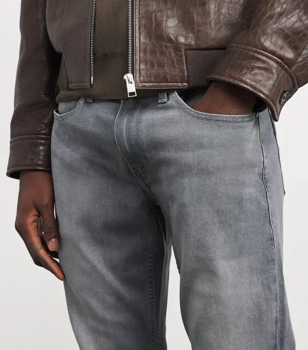 Paige Slim-fit Lennox Jeans - Grey