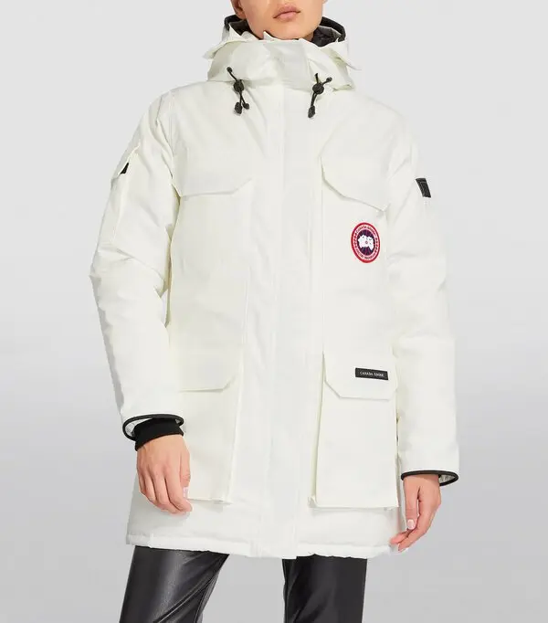Canada Goose Down-filled Expedition Parka - White