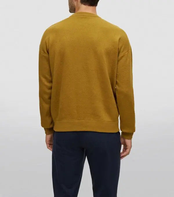 BOSS Cotton Crew Neck Sweater