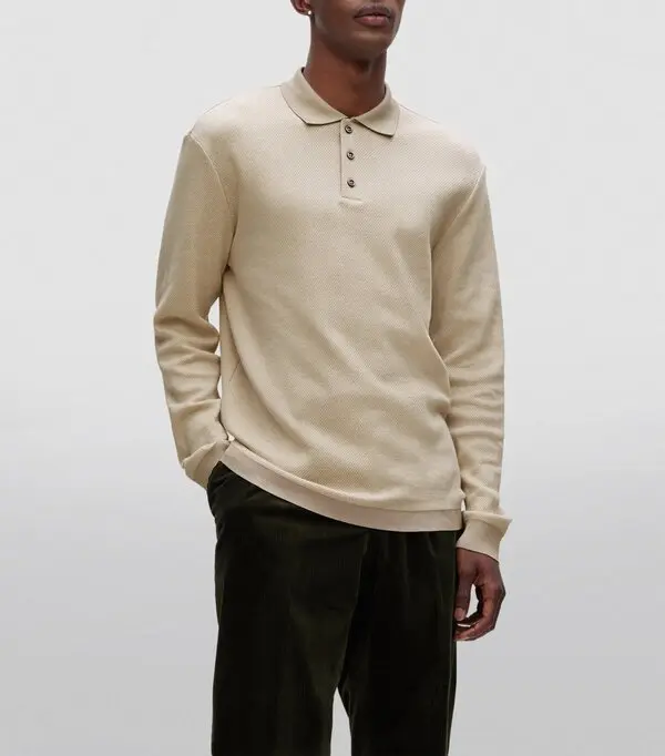 BOSS Long-sleeved Polo Shirt