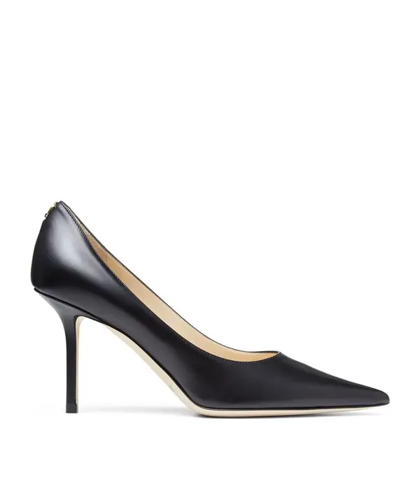 JIMMY CHOO Love 85 Suede Pumps - Black