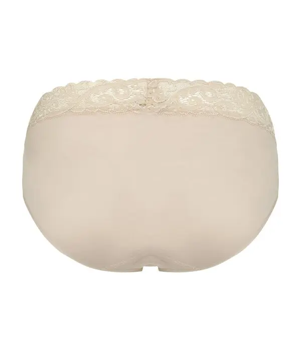 Hanro Moments Midi Brief - Nude