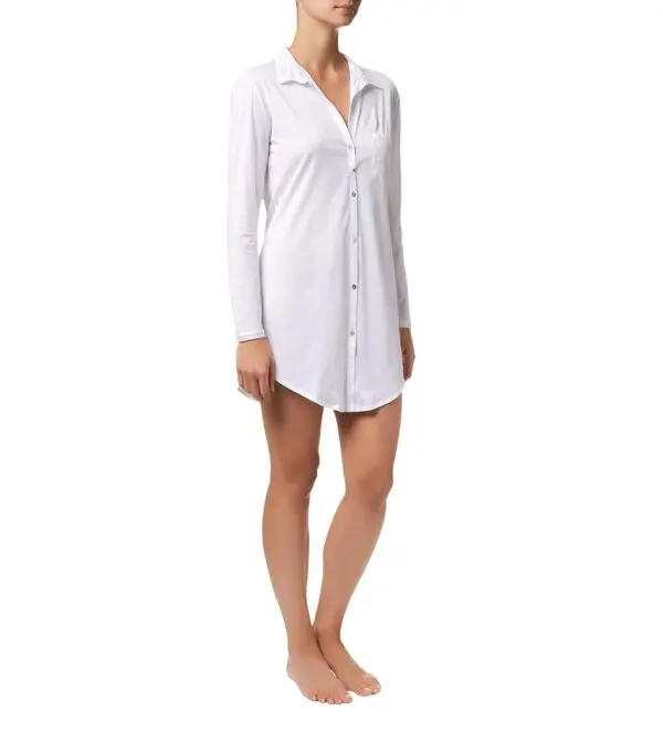 Hanro Cotton Deluxe Boyfriend Nightshirt