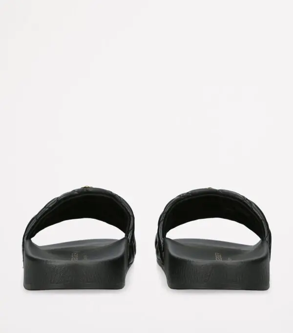 Kurt Geiger Meena Eagle Quilted Slides