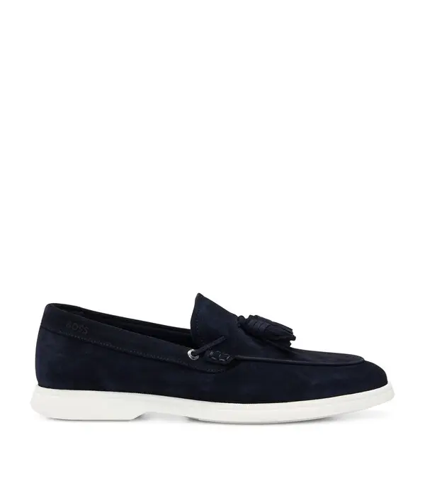 BOSS Suede Tassel Loafers