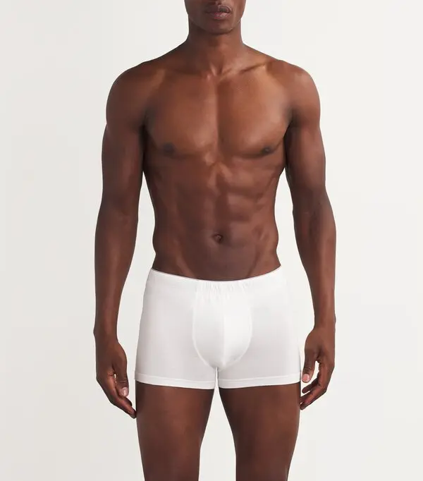 Hanro Cotton Superior Trunks - White