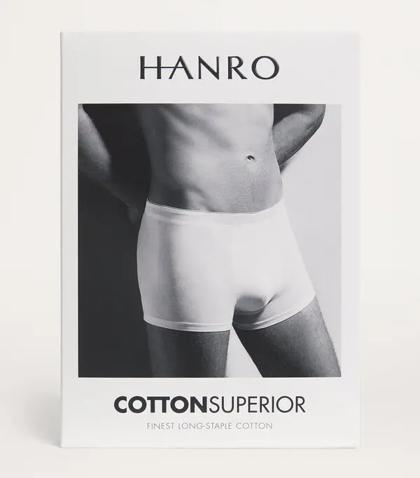 Hanro Cotton Superior Trunks - White