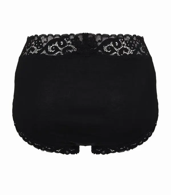 Hanro Moments Maxi Brief - Black