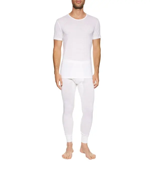 Zimmerli Wool And Silk Short Sleeve Top