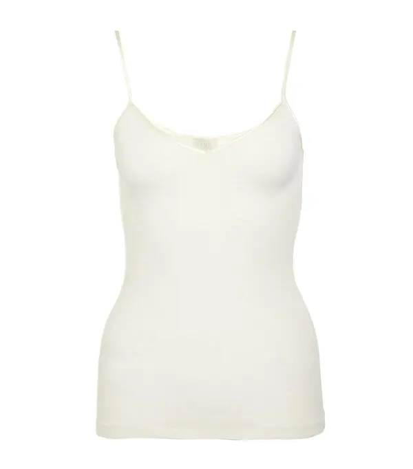 Hanro Wool And Silk Camisole - Green