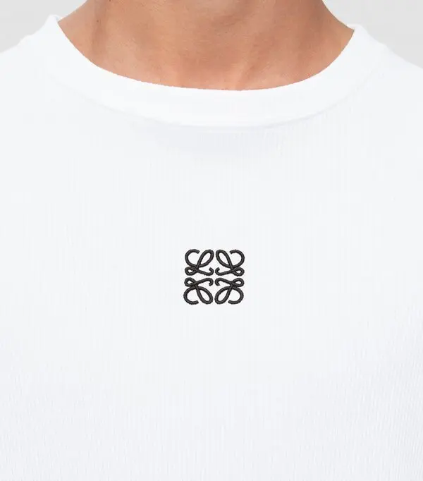 Loewe Long-sleeve Logo T-shirt - White