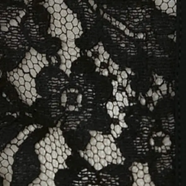 Alexander McQueen Lace Bustier Corset Top - Black