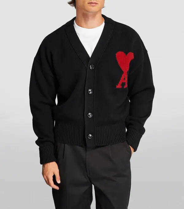 AMI Paris De Coeur Cardigan