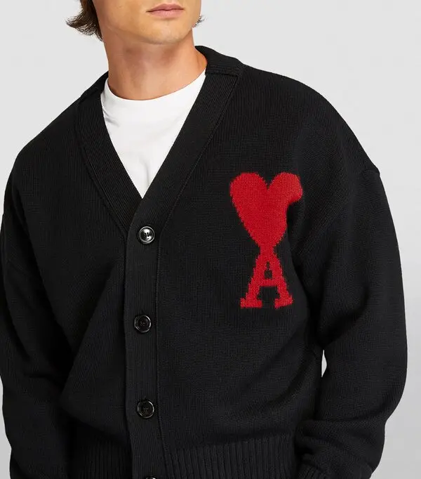 AMI Paris De Coeur Cardigan