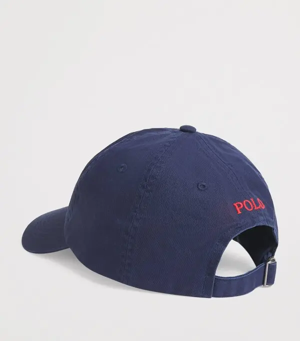 Polo Ralph Lauren Cotton Baseball Cap - Navy