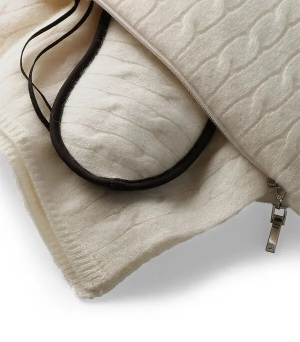 Ralph Lauren Cashmere Cable-knit Travel Set