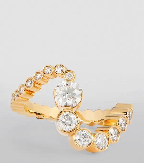 Sophie Bille Brahe 18k Yellow Diamond Ring - Gold