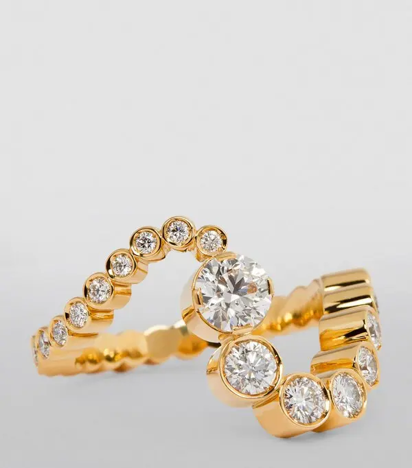 Sophie Bille Brahe 18k Yellow Diamond Ring - Gold