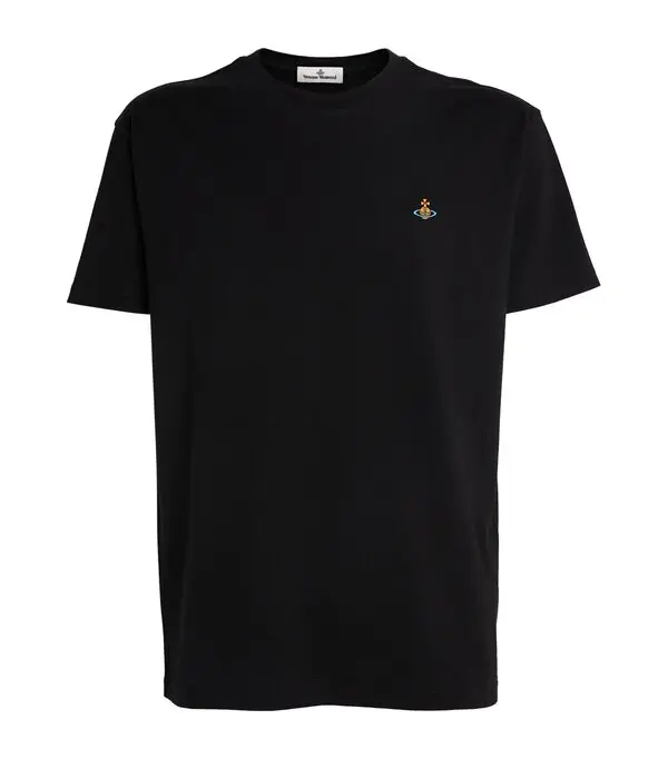 VIVIENNE WESTWOOD Cotton Orb T-shirt - Black