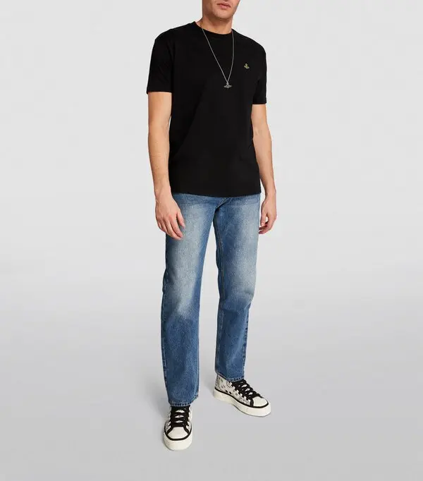 VIVIENNE WESTWOOD Cotton Orb T-shirt - Black