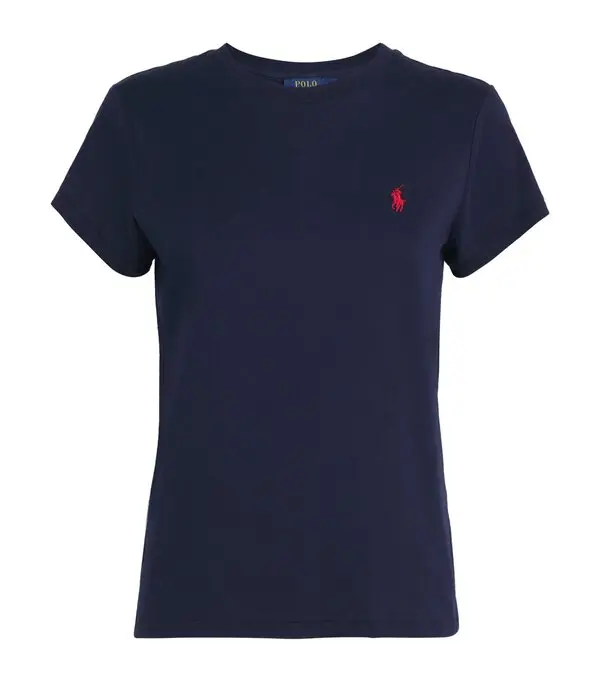 Polo Ralph Lauren Cotton Polo Pony T-shirt - Navy