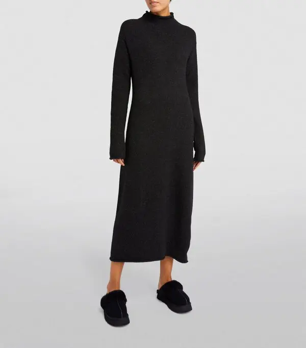 UGG Disquette Flatform Slippers - Black