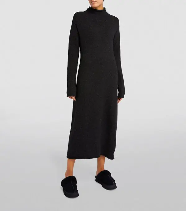 UGG Disquette Flatform Slippers - Black