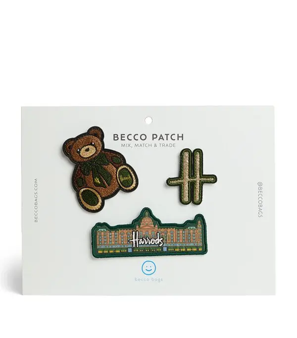 BECCO BAGS Harrods Patch Set - Green