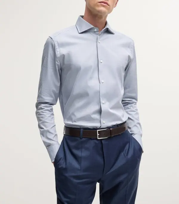 BOSS Organic Cotton Slim-fit Shirt