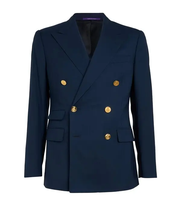Ralph Lauren Purple Label Double-breasted Suit Jacket