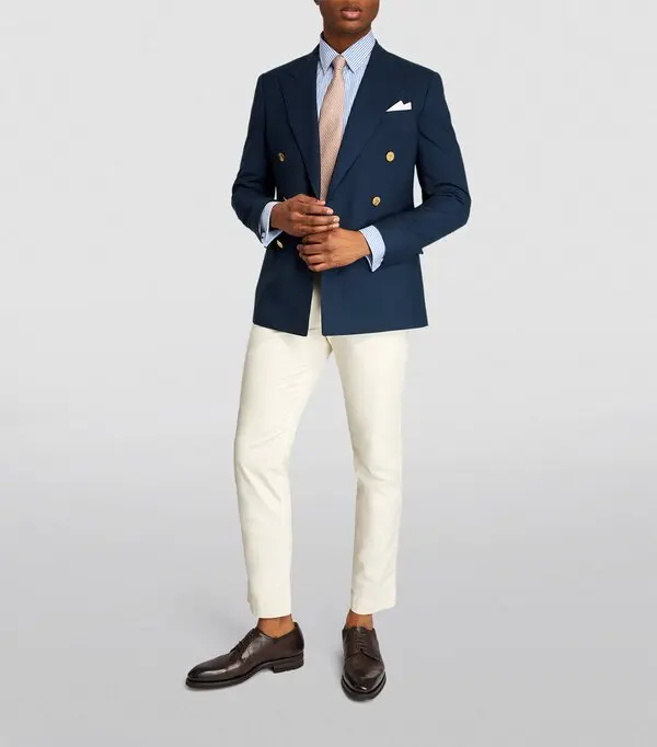 Ralph Lauren Purple Label Double-breasted Suit Jacket