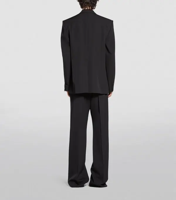 Balenciaga Wool Single-breasted Blazer