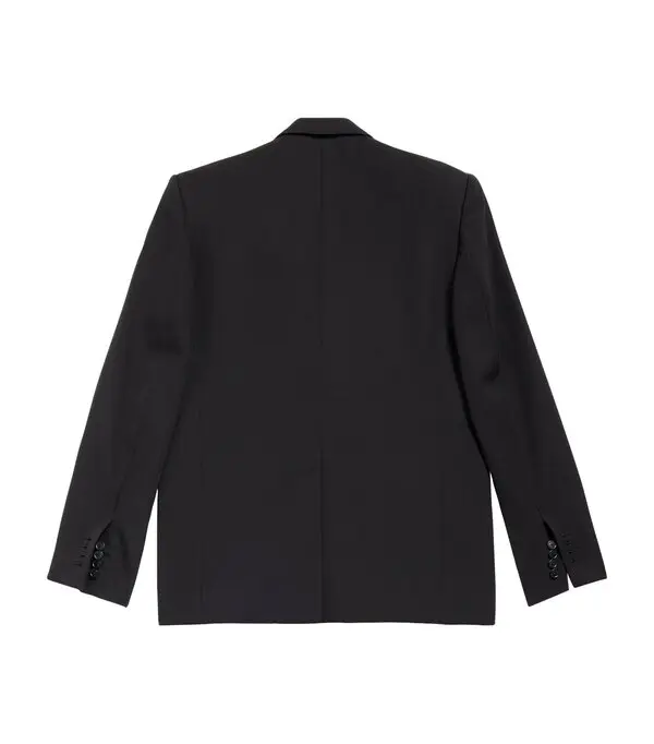 Balenciaga Wool Single-breasted Blazer