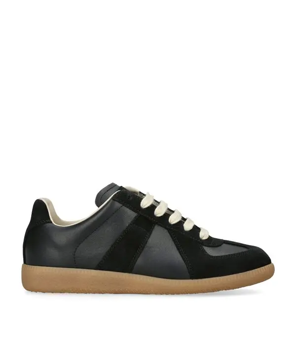 MAISON MARGIELA Replica German Army Trainers - Black
