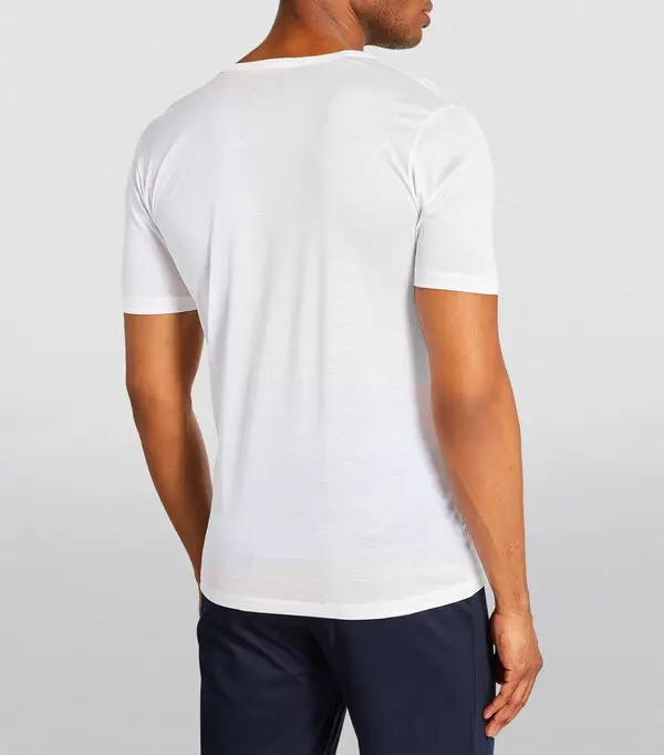 Zimmerli Cotton V-neck T-shirt