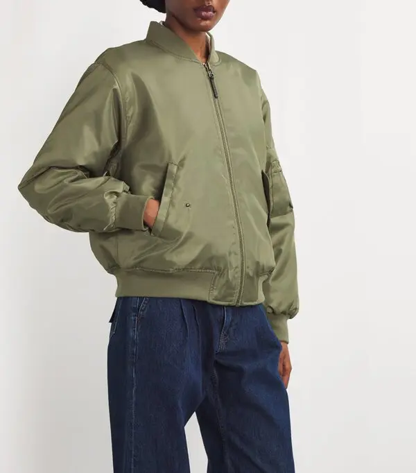 ANINE BING Leon Bomber Jacket - Green