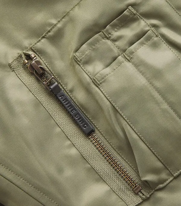 ANINE BING Leon Bomber Jacket - Green