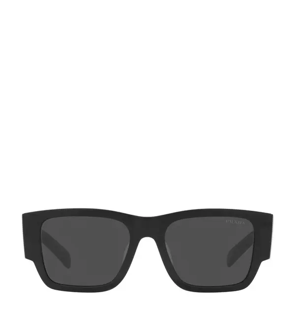 Prada Rectangle Sunglasses - Black