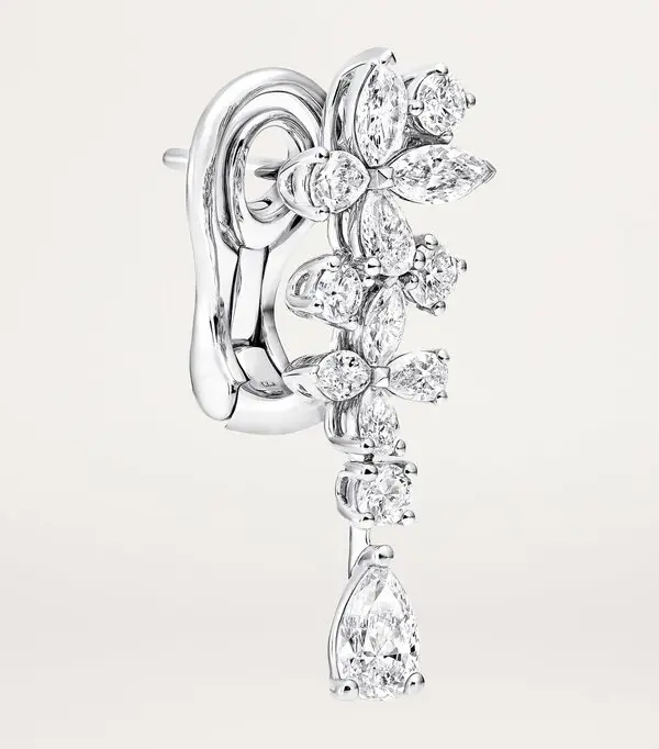 Graff Butterfly Diamond Drop Earrings