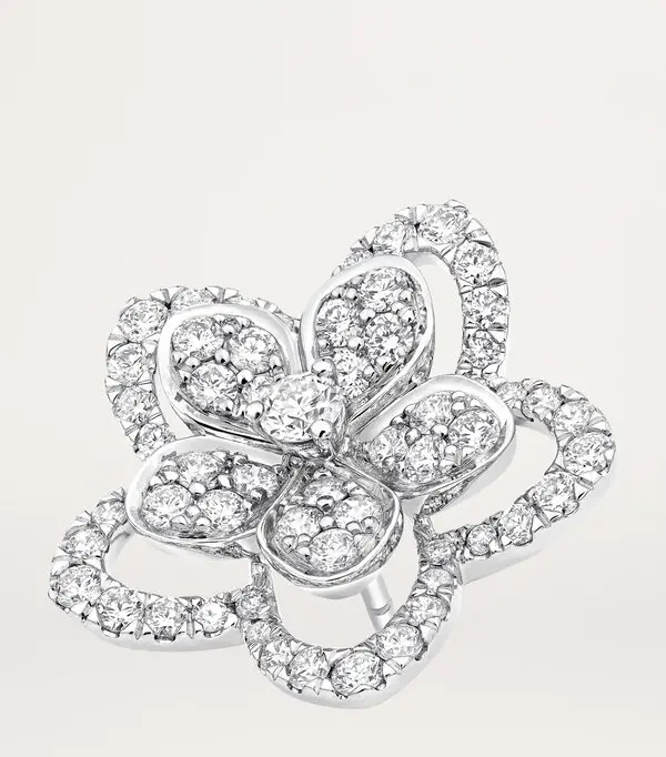 Graff Diamond Wild Flower Stud Earrings