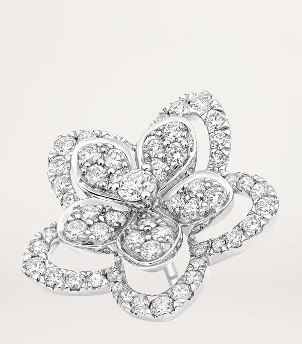 Graff Diamond Wild Flower Stud Earrings